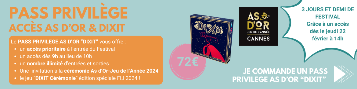 Participer - Pass Privilege - Festival International des Jeux - Cannes